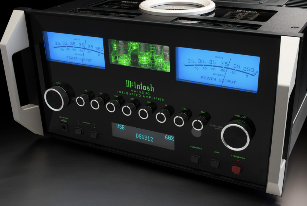 MCINTOSH MA12000 2-CH HYBRID INTEGRATED AMPLIFIER • Scott Walker Audio